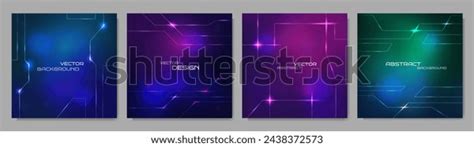 Vector Illustration Software Programming Concept Glowing Stock Vector Royalty Free 2438372573