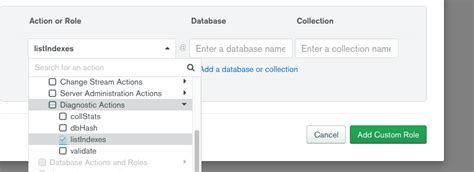 What Permissions Do I Need To Use The IndexStats MongoDB Atlas MongoDB Developer Community