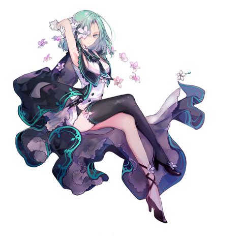 Cierra Ra Bit Saya Arcaea Arcaea Highres Non Web Source 1girl Ankle Lace Up Arm