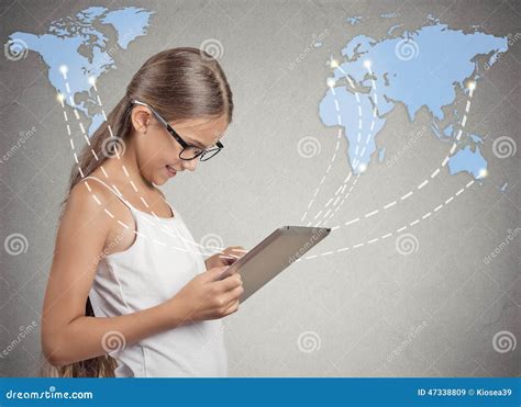 Modern Communication Technology Mobile Pad Computer High Tech Stock Image Image Of Email