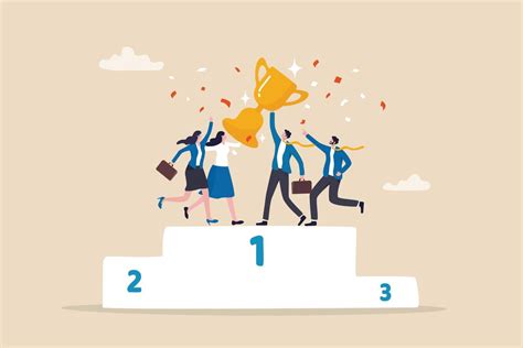 Team Success Win Together Teamwork Or Collaboration To Achieve Goal Together Group Winner Or