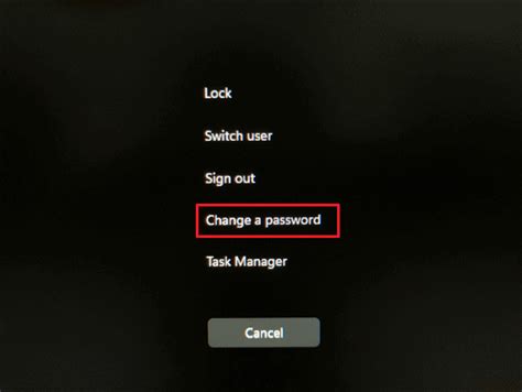 How To Change PIN Or Password In Windows