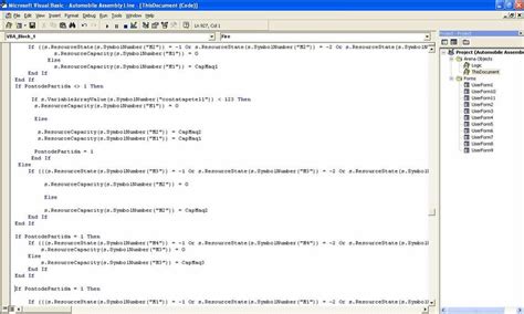 Visual Basic Code Developed To Control The Simulation Model Download Scientific Diagram