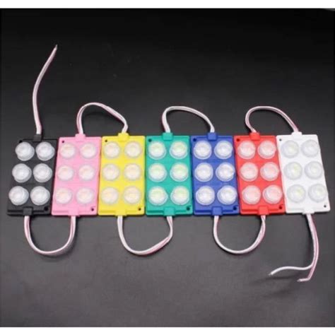 Lampu Led Module Mata Besar Pendek Short Waterproof Watt Volt Banyak Warna Lazada Indonesia