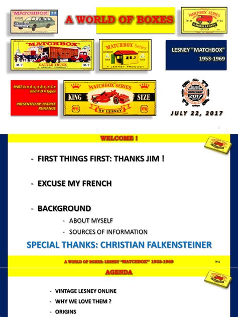 matchbox boxes part 1 with notes pdf