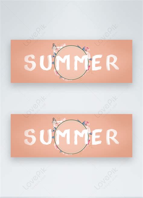 신선한 여름 배너 이미지 사진 464362264 무료 다운로드