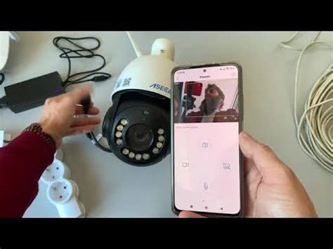 Лучшие 8МП 4к ПТЗ WIFI камера видеонаблюдения ASECAM для уличная дома ...