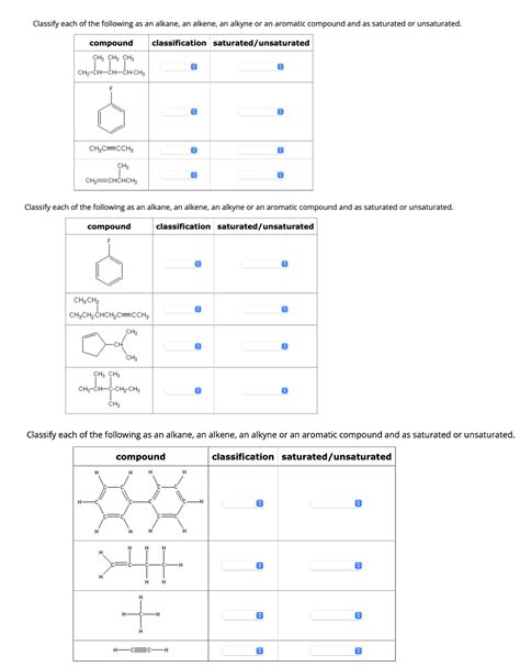 solved classify each of the following as an alkane an