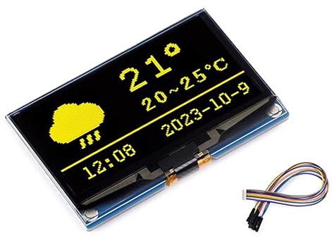 2 42inch oled display module 128×64 resolution for raspberry pi forarduino stm32 esp32 jetson