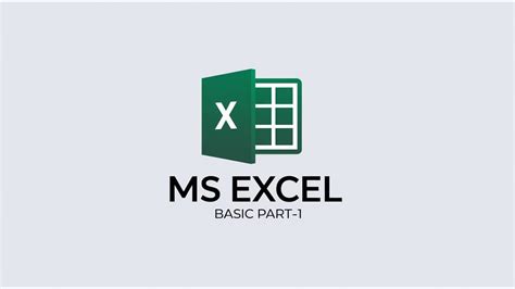 ms excel basics part 1 in tamil excel tutorial for beginners 2024 youtube