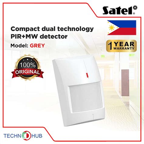 Microwave Detector Compact Dual Technology Pirmw Grey Shopee