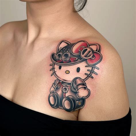 20 Unique Hello Kitty Tattoos To Celebrate This Iconic Character
