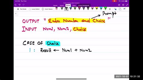 A1 P2 Lecture 3 Pseudo Codes 9618 Mak Cs Youtube