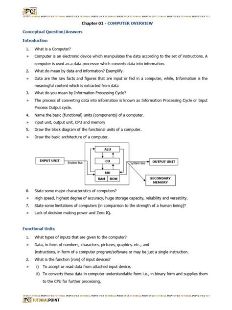 01 Computer Overview104906 Pdf Computer Data Storage Integrated Circuit