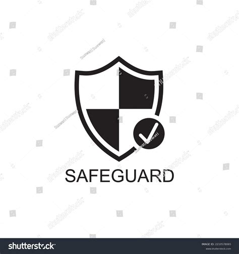 Safeguard Icon Safety Icon Vector Stock Vector Royalty Free 2210578065 Shutterstock