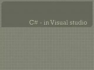 PPT Troubleshooting Breakpoints Not Working In Visual Studio PowerPoint Presentation ID