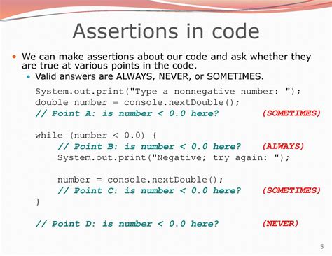 Logical Assertions Assertion A Statement That Is Either True Or False