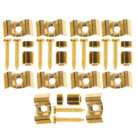 5 Sets Metal Vintage Style Guitar String Trees Guide Retainers With 5 Sets Metal Vintage Style Guitar String Trees Guide Retainers With