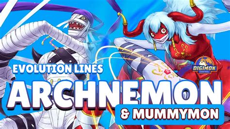 Archnemon And Mummymon Youtube