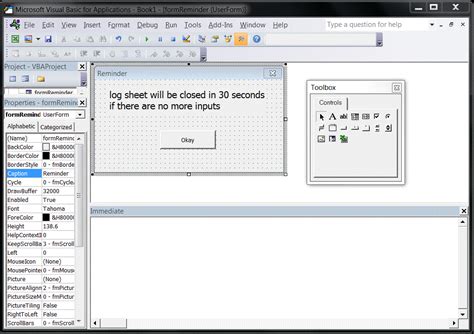 Vba Automatic Close Excel Workbook With A Pop Up Message Stack Overflow