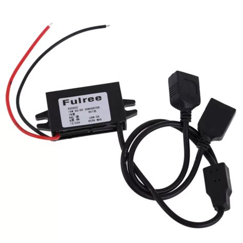 DUAL USB 12V 24V To 5V DC DC Step Down Power Adapter Converter Inverter EUR 10 33 PicClick FR