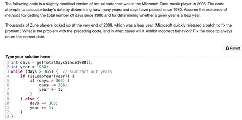 The Following Code Is A Slightly Modified Version Of Chegg