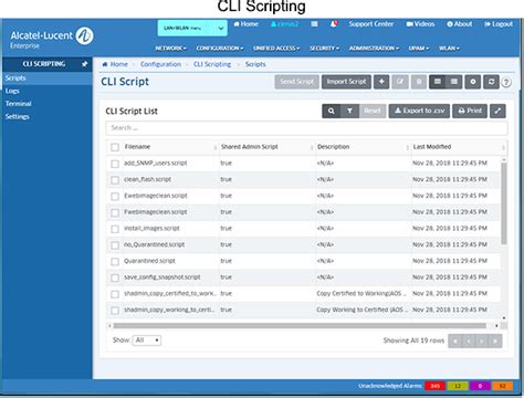 Cli Scripting