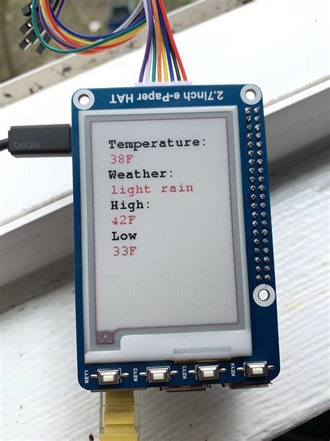 Made A Weather IoT Device R Raspberry Pi