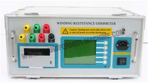 Transformer Winding Resistance Ohmmeter