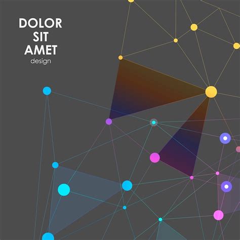 Premium Vector Connection Science Background