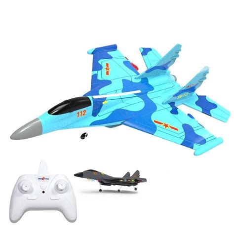정품 인증 J 11 150 Rc 전투기 24g 2ch 원격 제어 거품 항공기 조명 J 11 소년을위한 비행기 장난감