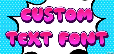 custom text font efeito de texto e desenho de logotipo fonte