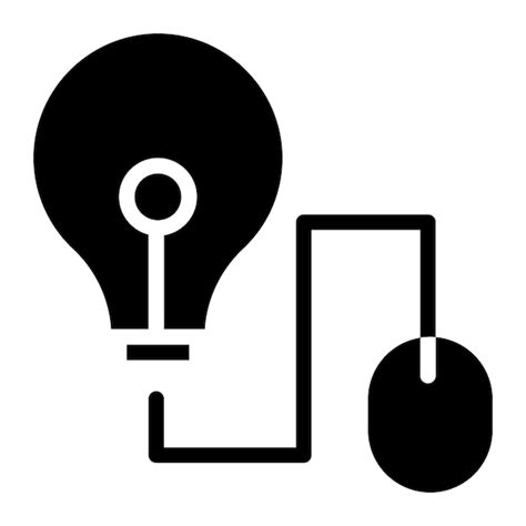 Premium Vector Mouse Idea Vector Illustration Style