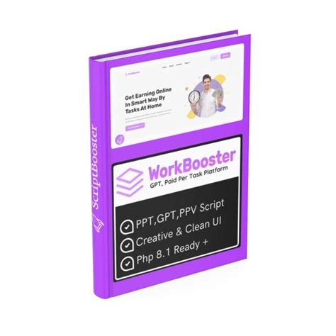 Workbooster Pay Per Taskmicro Job Platform By Script Booster