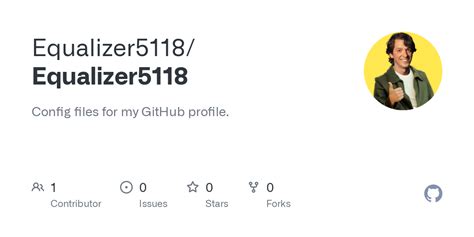 Github Equalizer Equalizer Config Files For My Github Profile