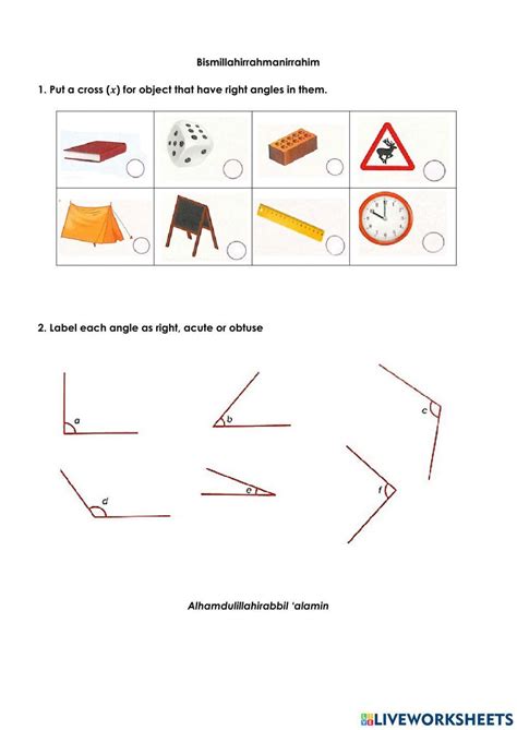 Acute Right And Obtuse Angles Worksheets Worksheets Library