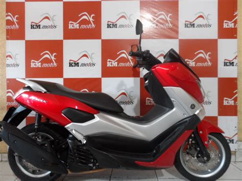 Yamaha Nmax Vermelha Km Motos Sua Loja De Motos Semi Novas