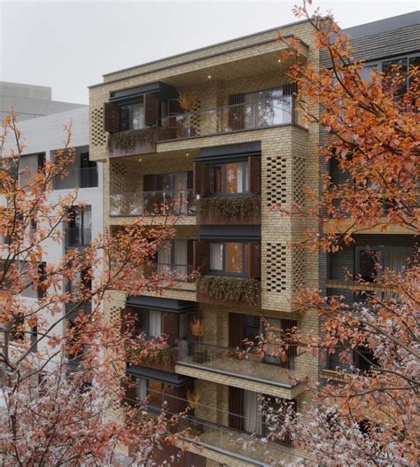 Mohsen Hamzehlouie On Linkedin Facadedesign Brickarchitecture Rendering Visualization