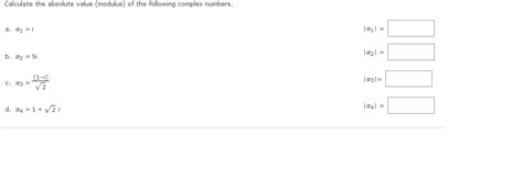 Solved A α1 I B α2 5i C α3 2 1−i D α4 1 2i