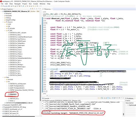 无感foc 基于dsp28335平台的无感foc算法 代码包括了完整的矢量控 周槑 博客园