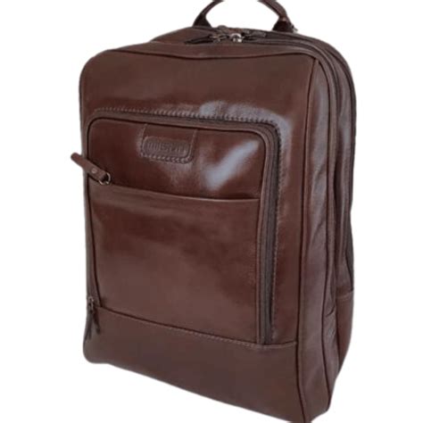 Mochila Em Couro Para Laptop Marca Wilson