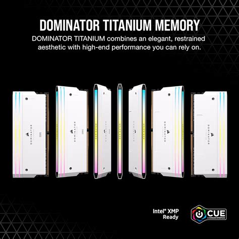 Memoria Ram Corsair Dominator Titanium Ddr5 7000mhz 48gb 2x24gb