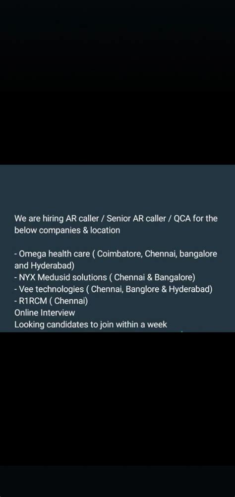 Sathiya J On Linkedin Minimum 1 Years Of Experience In International