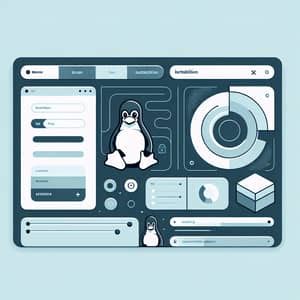 Minimalist Linux System Design AI Art Generator Easy Peasy AI