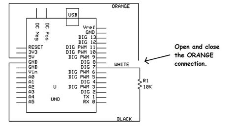 Arduino Push Button Not Responding When In Line With Resistor General Electronics Arduino Forum