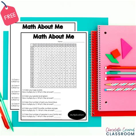 3 Free Back To School Math Activities Chocolate Covered Classroom