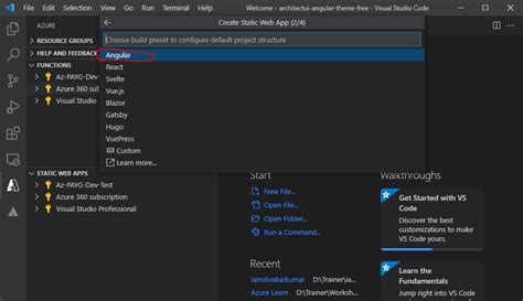 Azpark Swa How To Deploy Angular Spa In Azure Static Web Apps Let