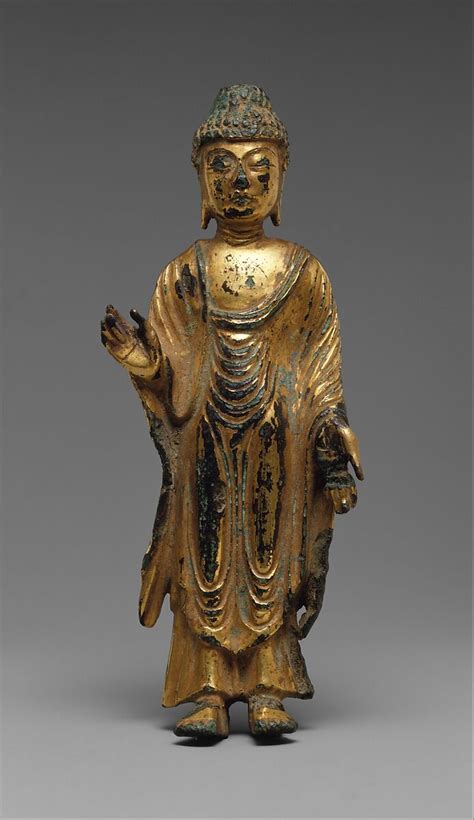 Standing Buddha Korea South And North Kingdoms Period 676935