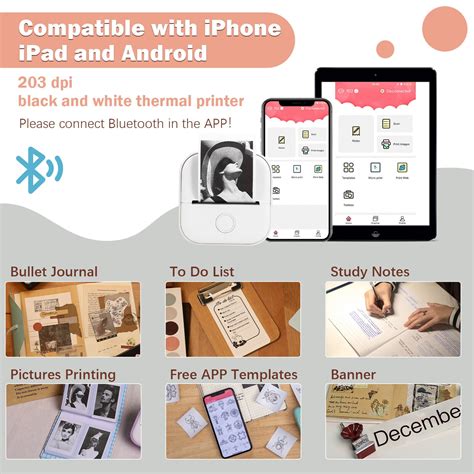 Phomemo T02 Mini Portable Printer Thermal Inkless Ahammashop