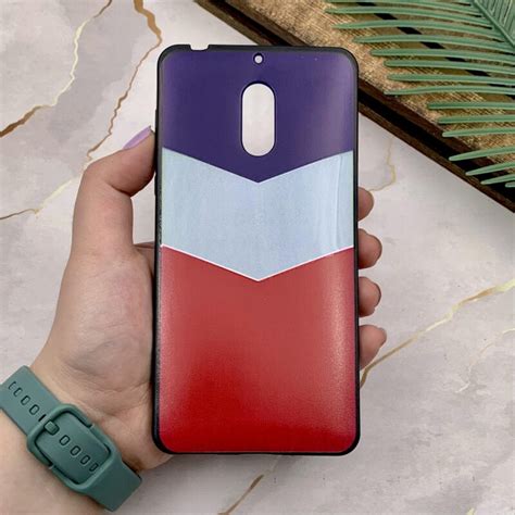 قاب گوشی Nokia 6 نوکیا ژله ای طرح برجسته فانتزی سه رنگ کد 38224 قاب سنتر